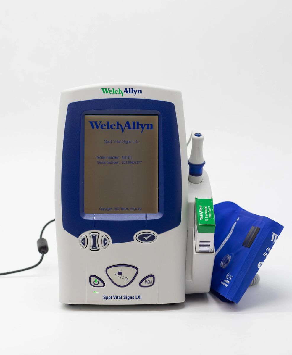 Welch Allyn Spot Vital Signs LXi Patient Monitor