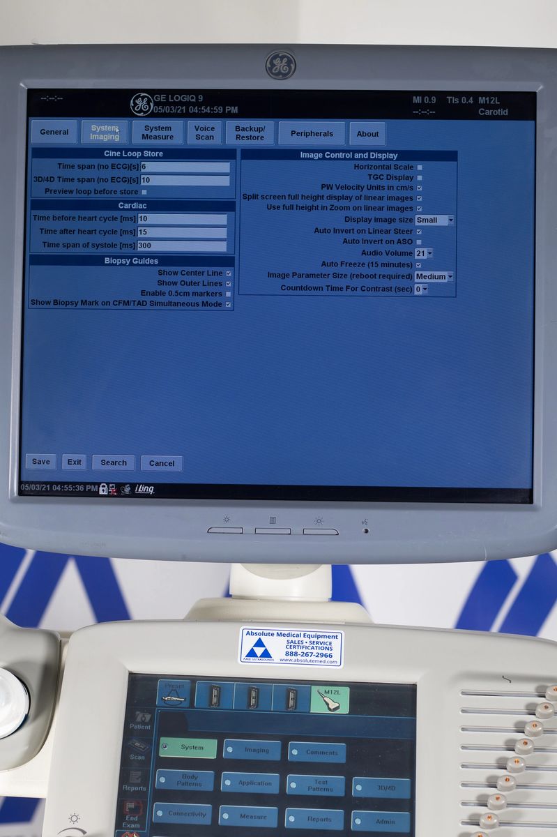 GE Logiq 9 Ultrasound Machine Rev4