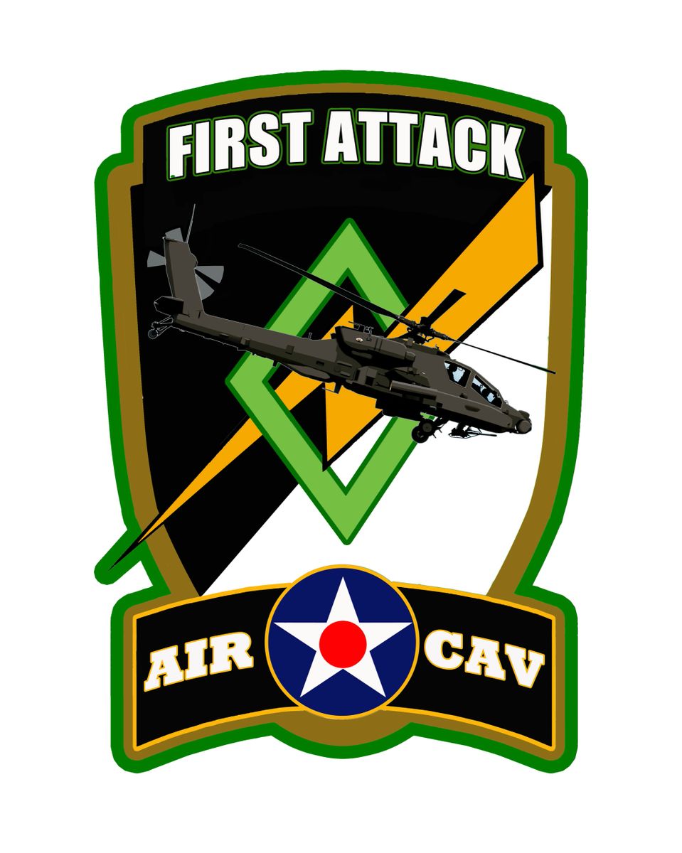 1-227 AVN "FIRST ATTACK" Sticker collection