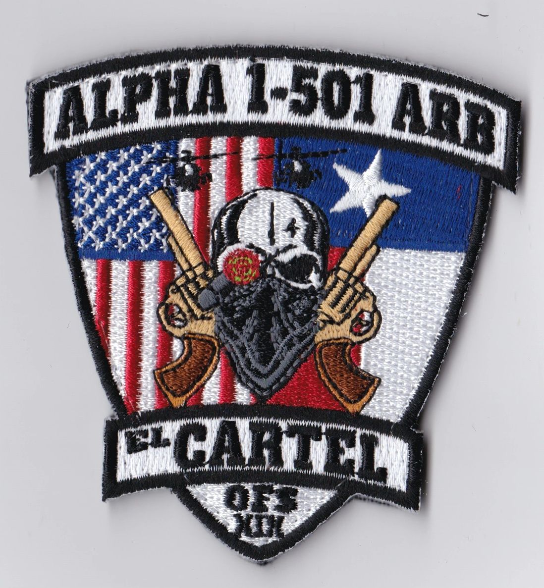 A Company 1-501st ARB "EL CARTEL" patch