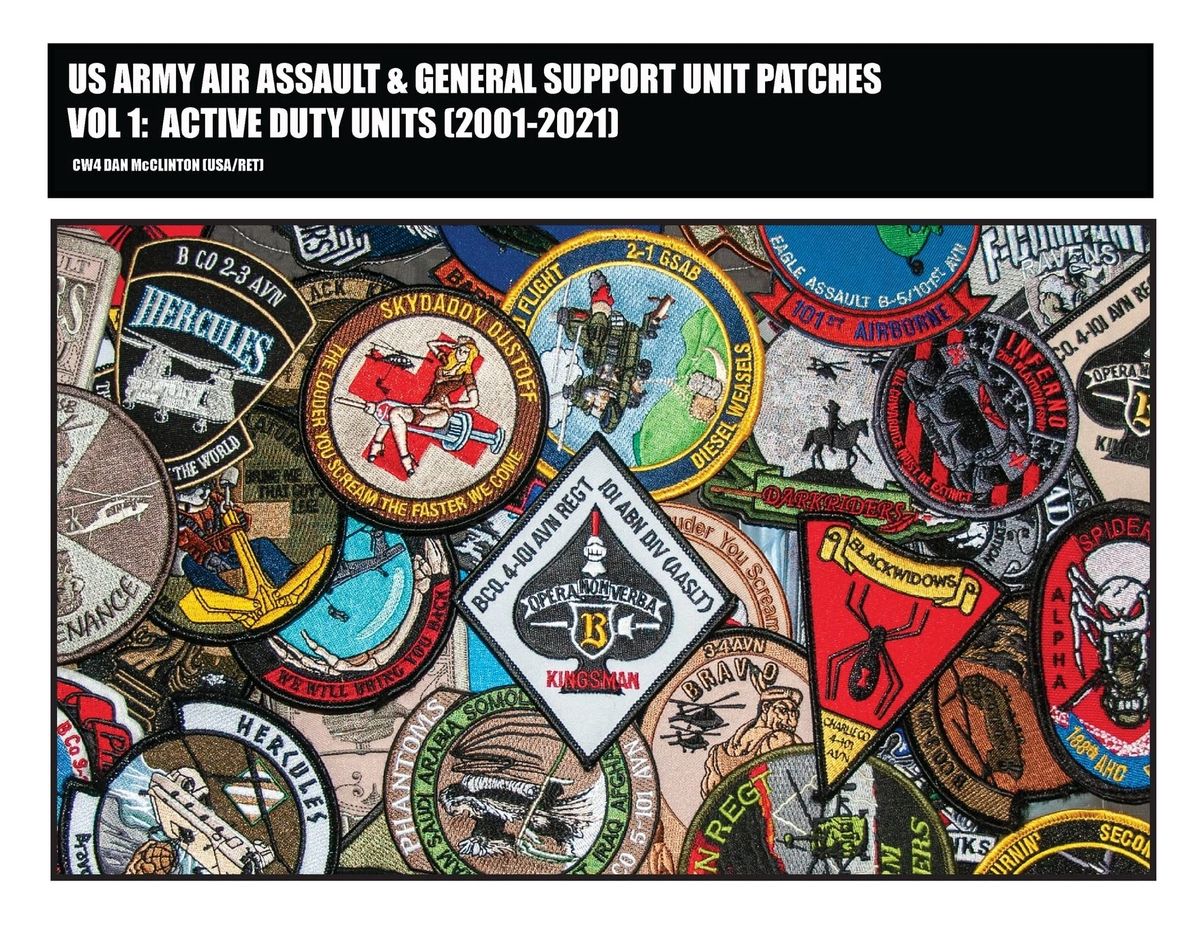 US Army Air Assault & General Support Unit Patches VOL 1
