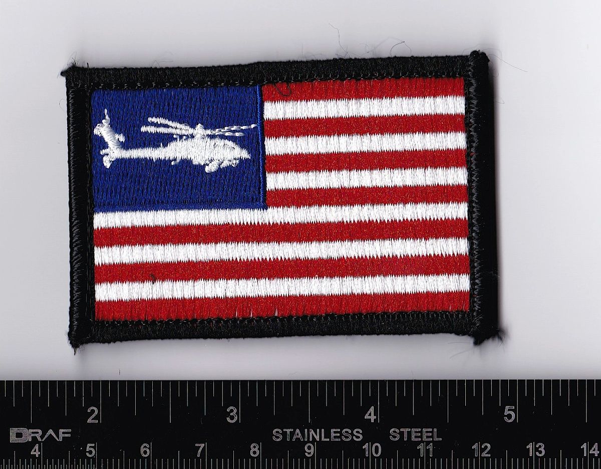 AH-64 Helmet Patch "BIG RIG NATION"