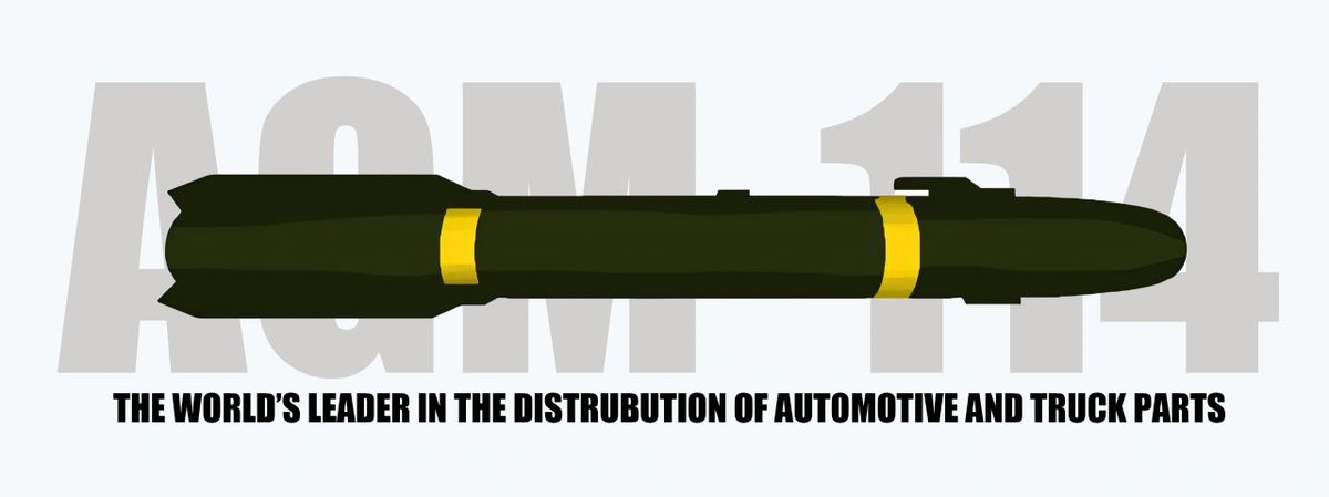 AGM-114 Hellfire Sticker