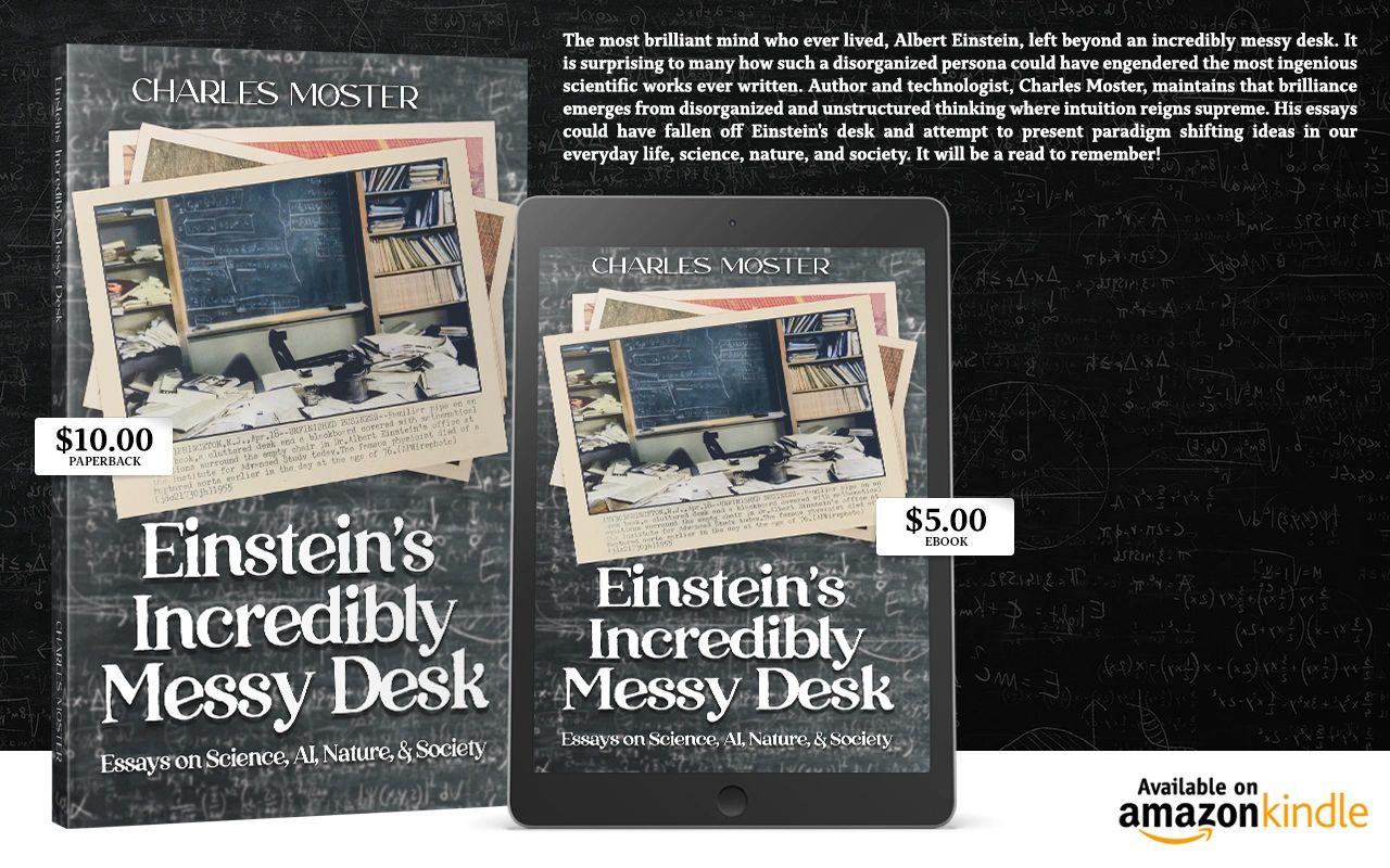 Einstein's Incredibly Messy Desk - New Book by Charles Moster