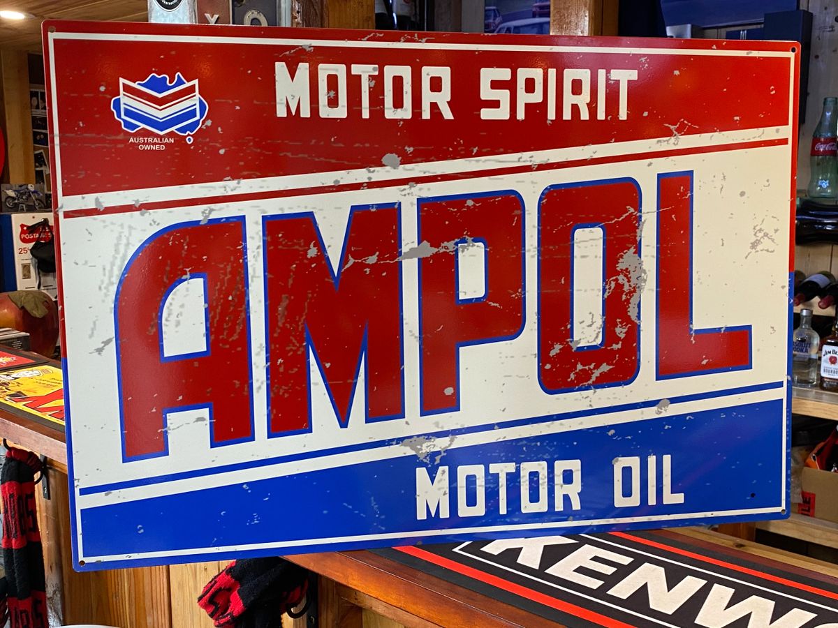 AMPOL 810 X 555 MM MEAL SIGN