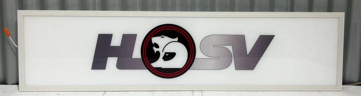 HSV HOLDEN LED WALL HANGING LIGHT 1200 MM X 300 MM 240 VOLT