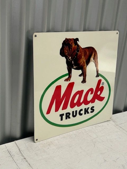 MACK TRUCKS 385 X 385 MM METAL SIGN