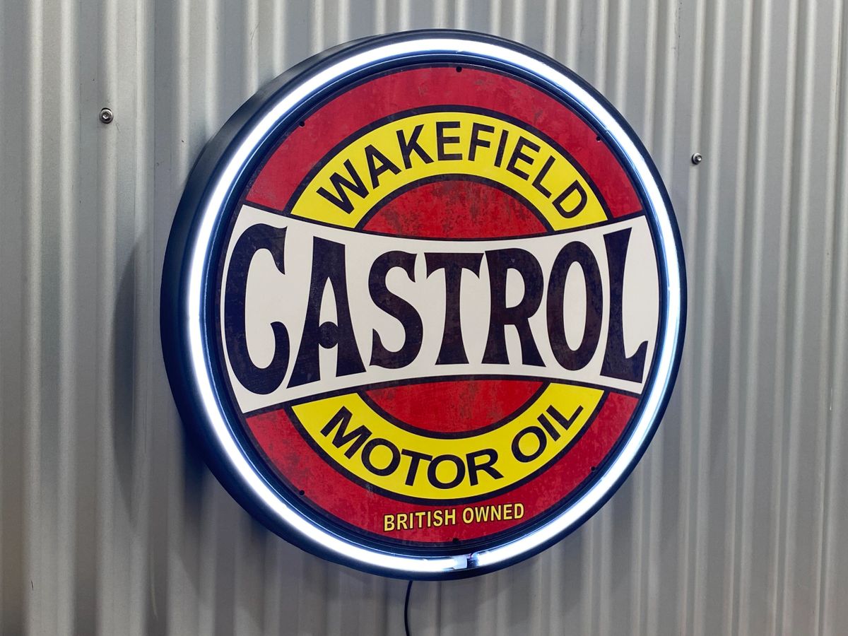 CASTROL WAKEFIELD NEON SIGN