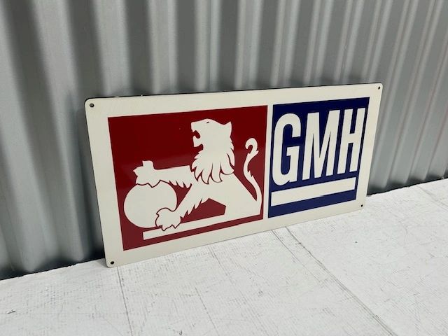 HOLDEN GMH 600 MM X 300 METAL SIGN