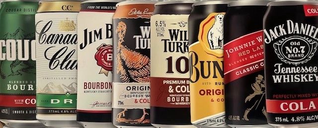 METAL SIGNS - SPIRIT CANS