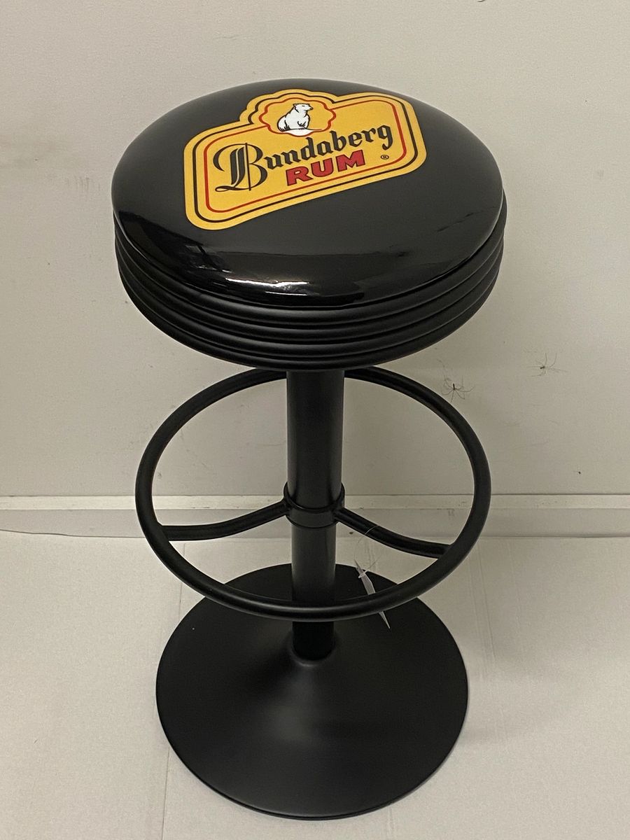 BUNDABERG RUM PREMIUM BLACK BAR STOOL