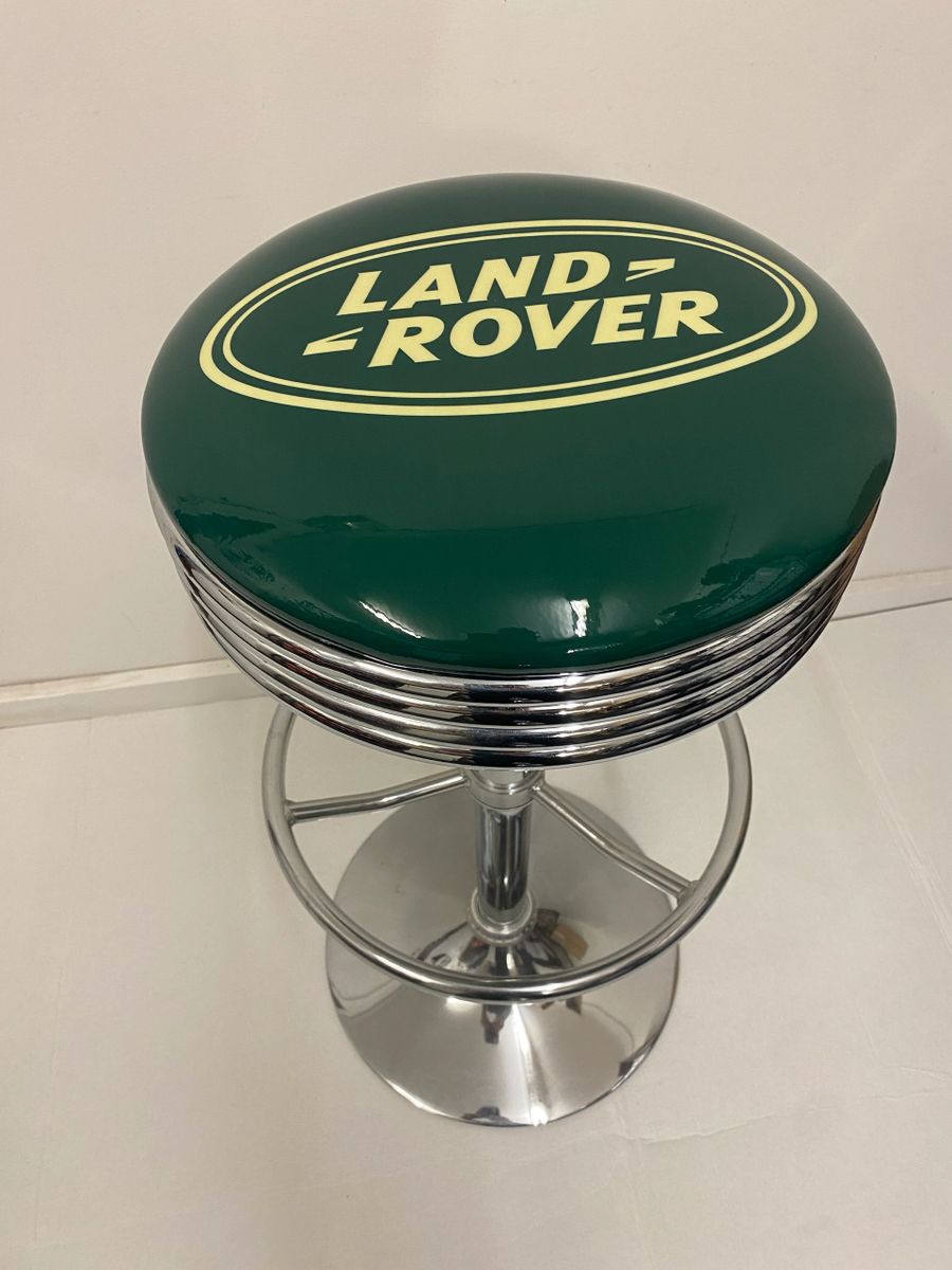 LAND ROVER PREMIUM BAR STOOL ADJUSTABLE HEIGHT 360 DEGREE SWIVEL