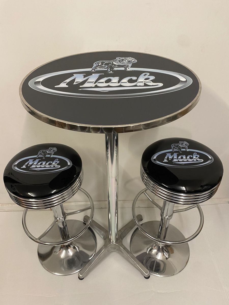 MACK TRUCKS TABLE & STOOL PACKAGE