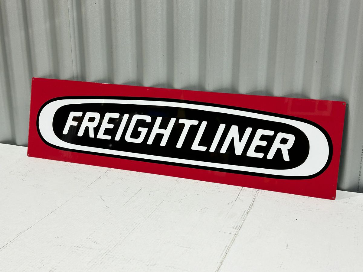 FREIGHTLINER TRUCKS 800 X 200 MM METAL SIGN