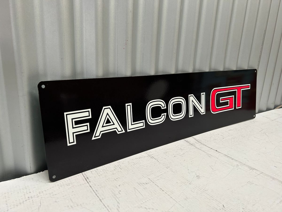 FORD FALCON GT 800 X 200 MM METAL SIGN