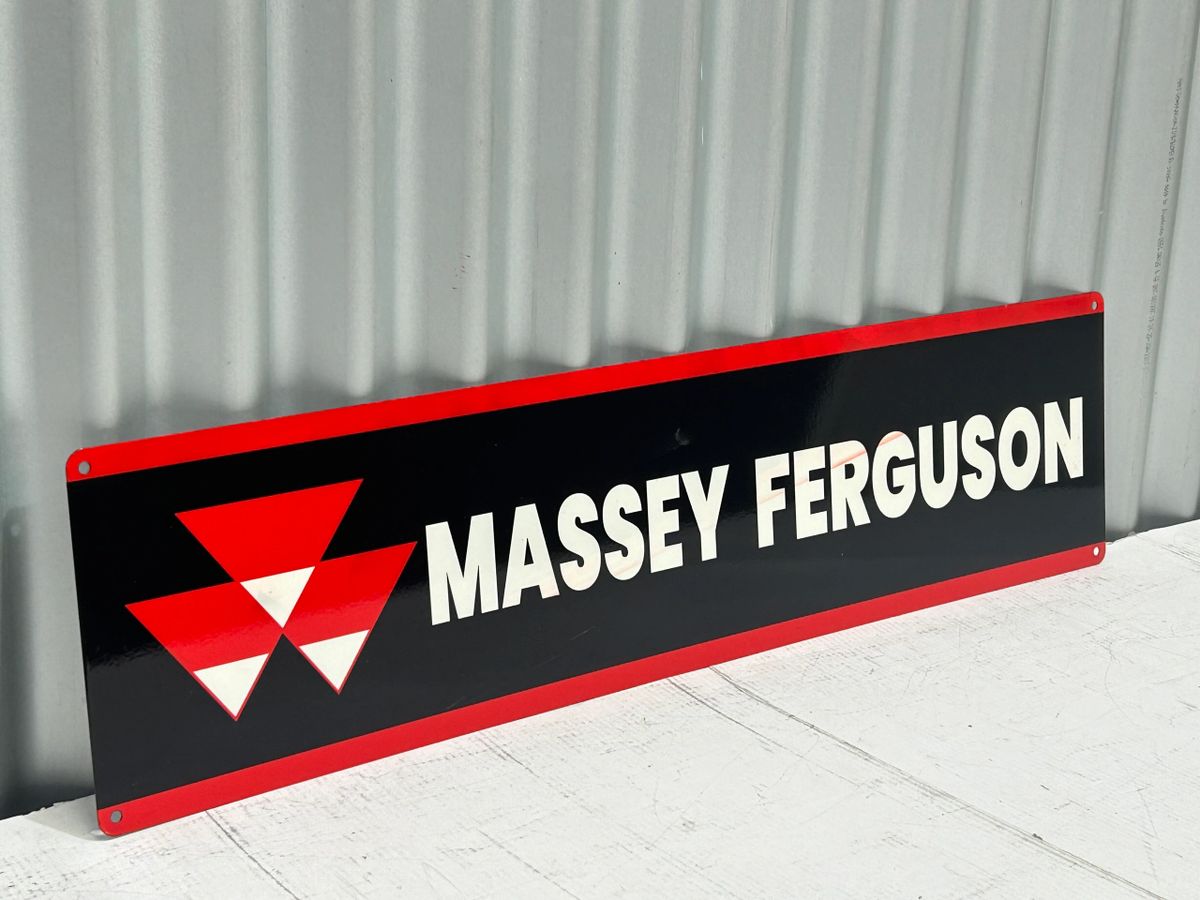 MASSEY FERGUSON 800 X 200 MM METAL SIGN