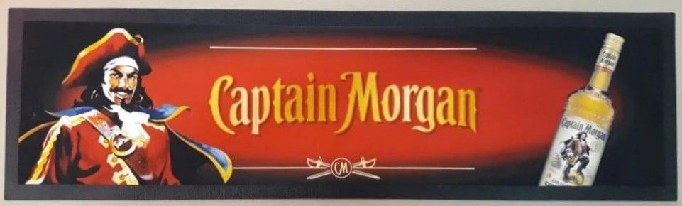 CAPTAIN MORGAN BAR RUNNER 870 MM X 250 MM