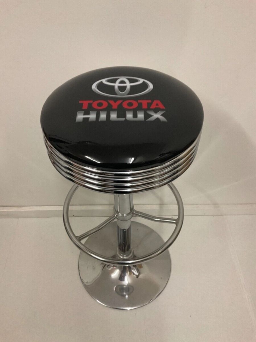 TOYOTA HILUX PREMIUM BAR STOOL ADJUSTABLE HEIGHT 360 DEGREE SWIVEL