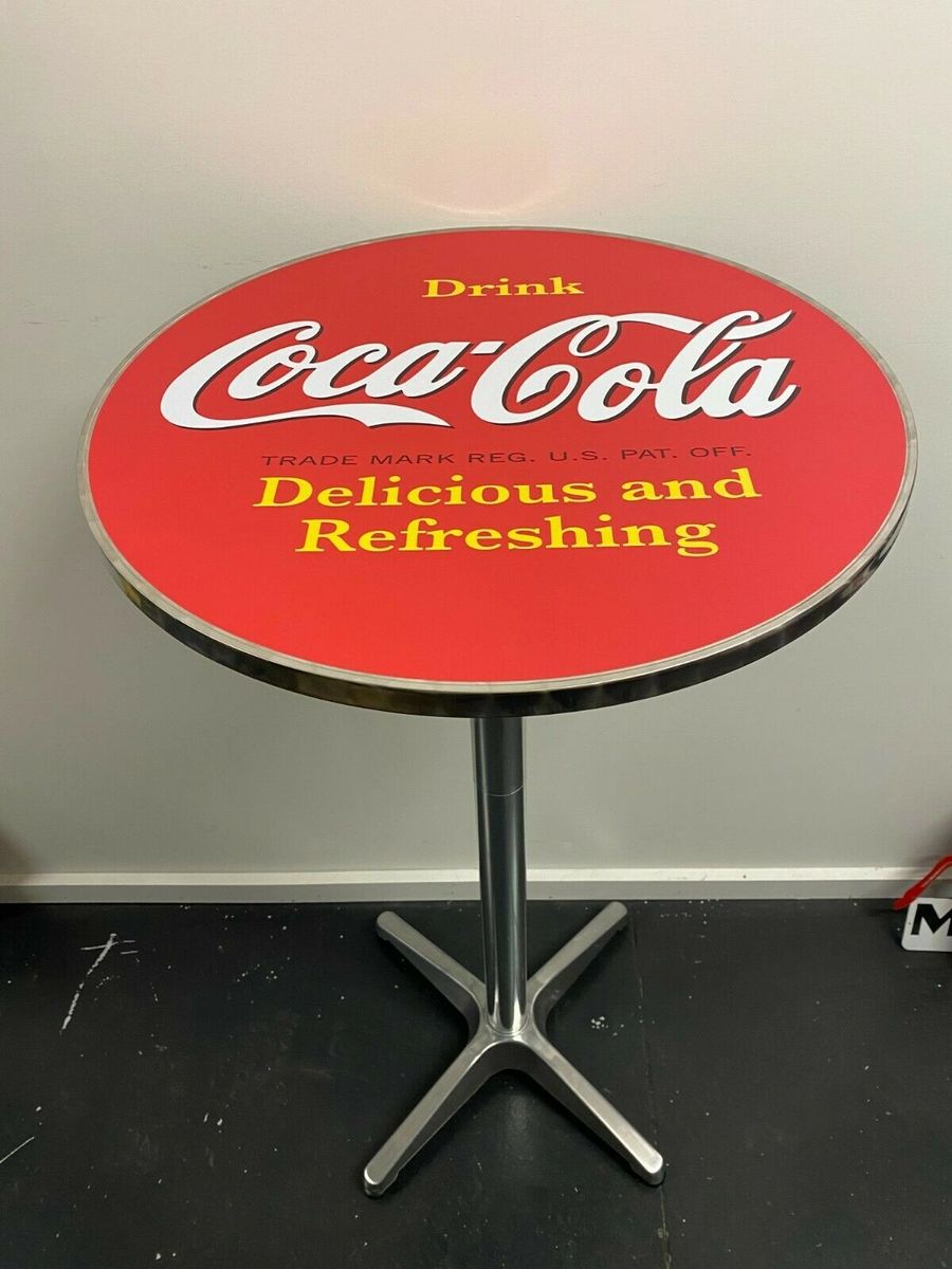 COCA COLA BAR TABLE