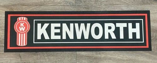KENWORTH PREMIUM RUBBER BACKED BAR RUNNER 880 MM X 250 MM