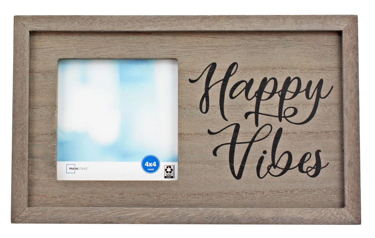 FRAME, WITH WORDING, 4X4