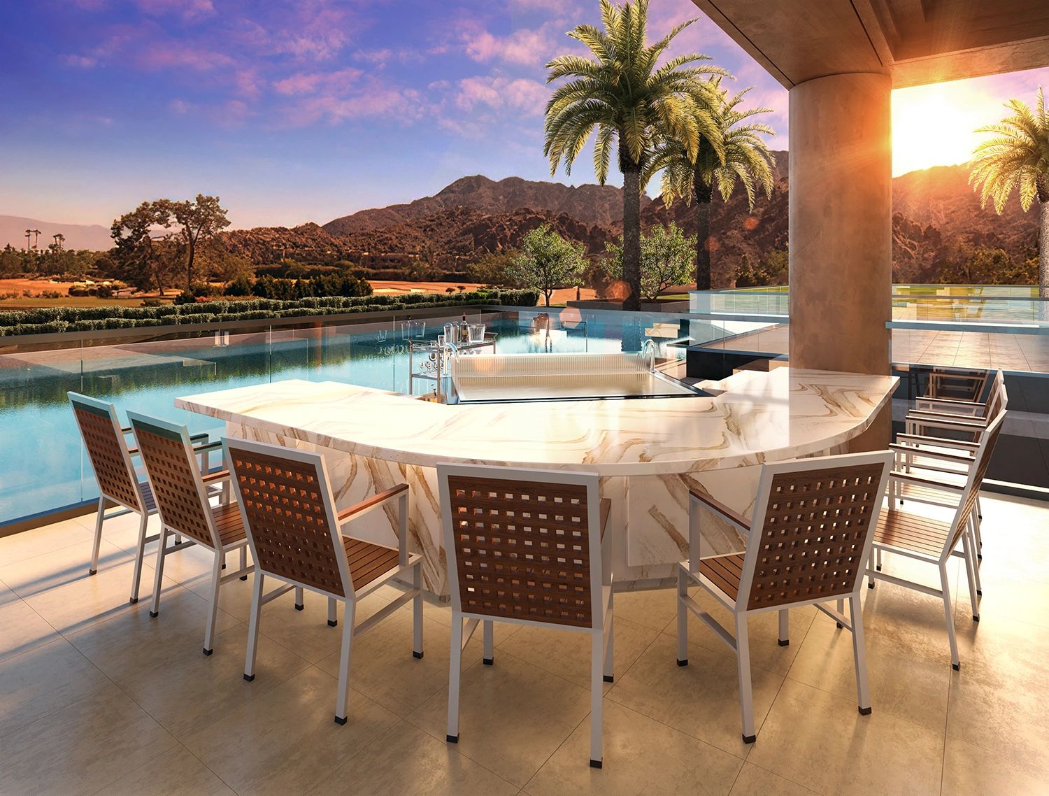 Country Club Interior Design | Castor Design Associates