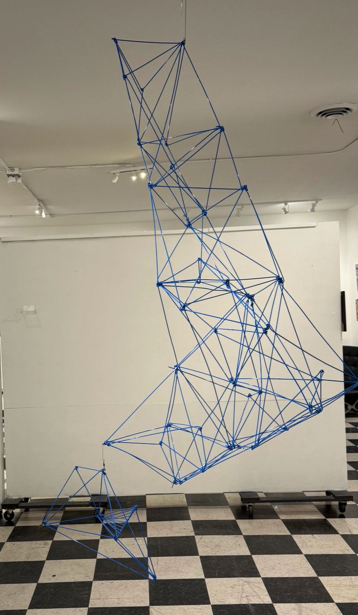 "Constellation in Blue" Warren Pope