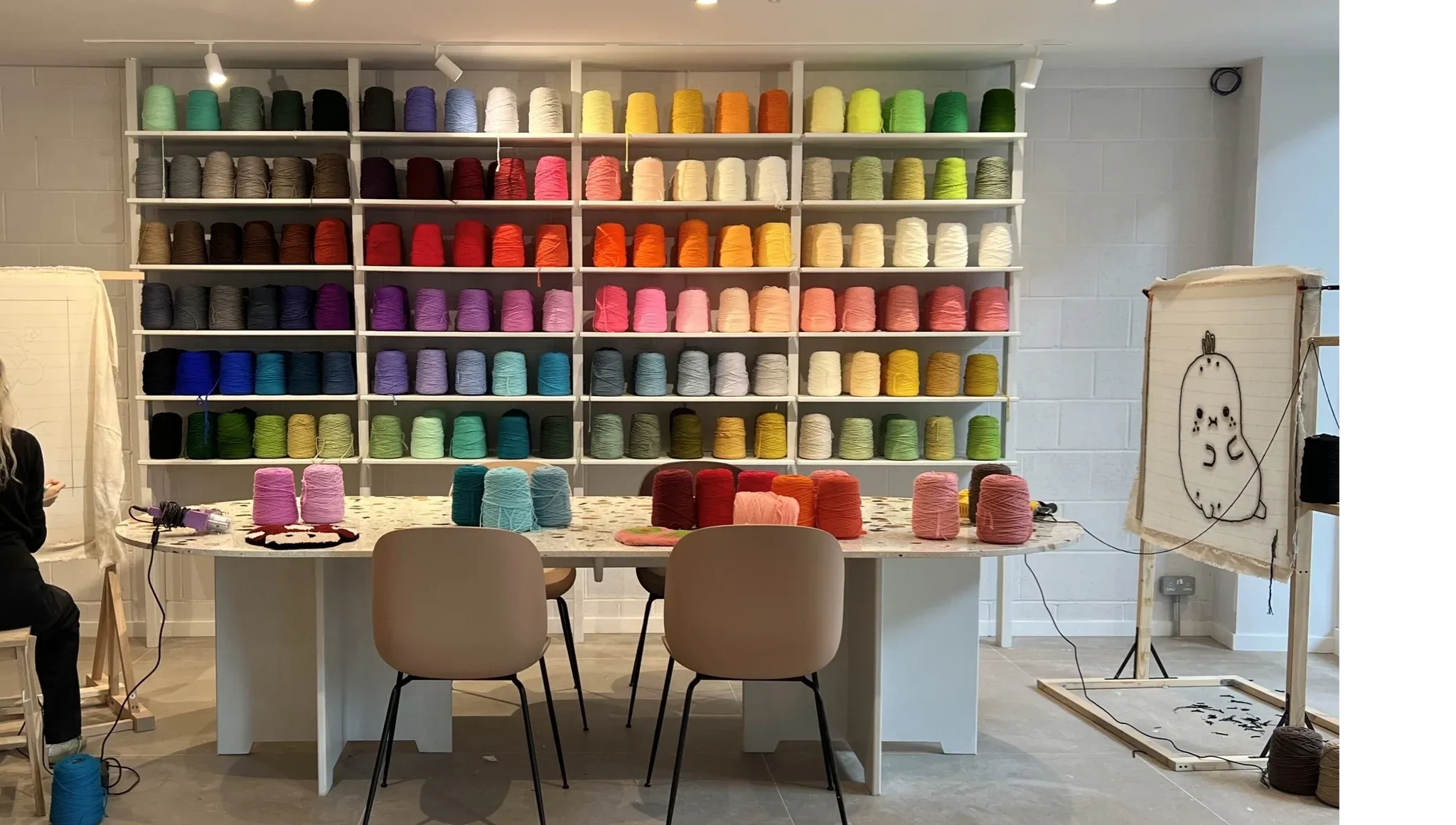 Learn Tufting Classes at Philly Tuft - Custom Design Rugs