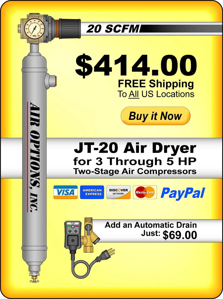 JT-20 AIR DRYER