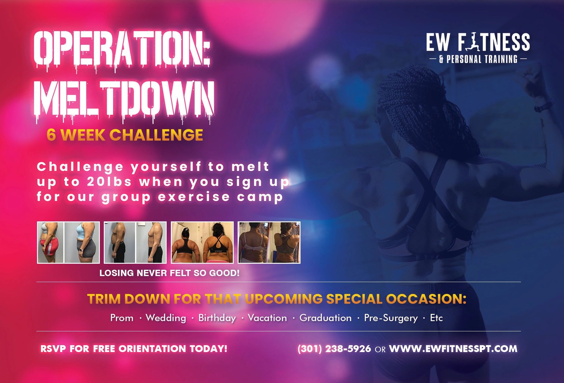 EW Fitness & Personal Training - Personal Training, Fitness Boot Camp