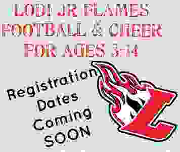 Lodi Jr. Flames - Football, Cheer