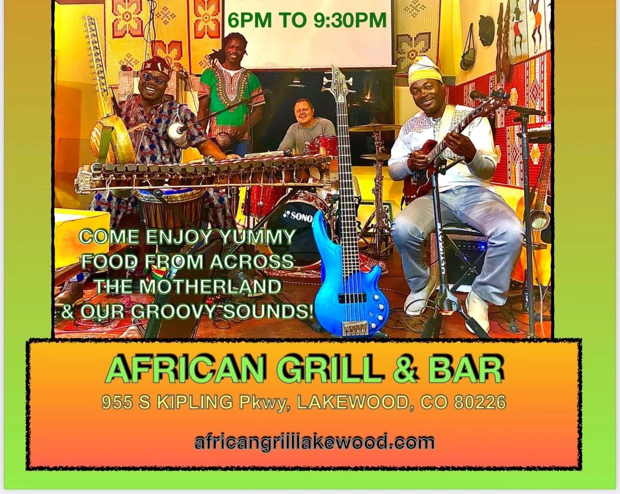 African Grill And Bar Lakewood, co.