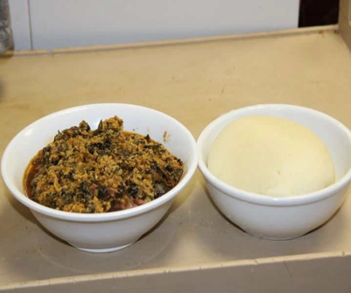 pounded yam fufu
