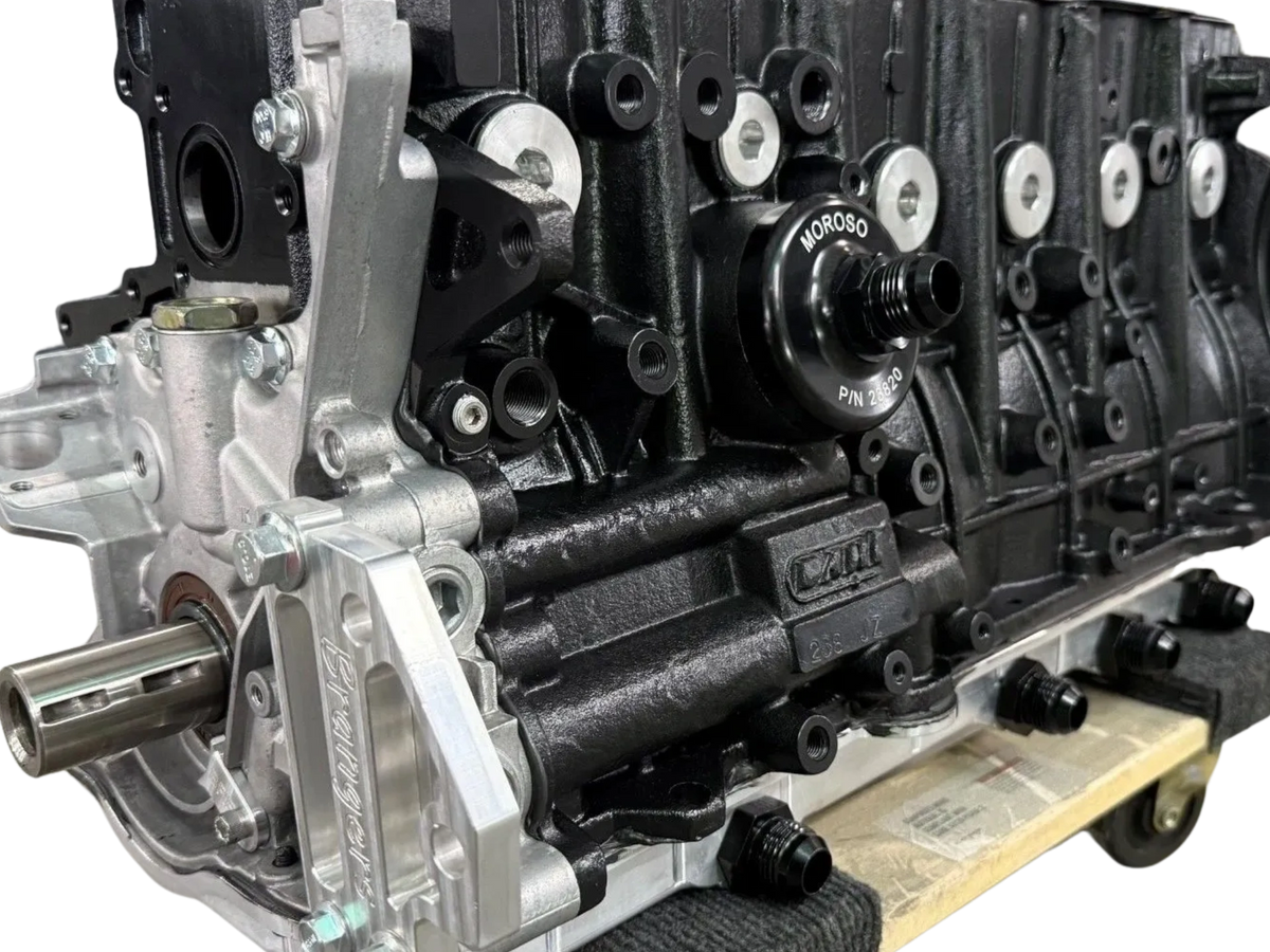 Brangers Dart 2JZ 2500 HP Assembled Short Block Package Drag Race Supra