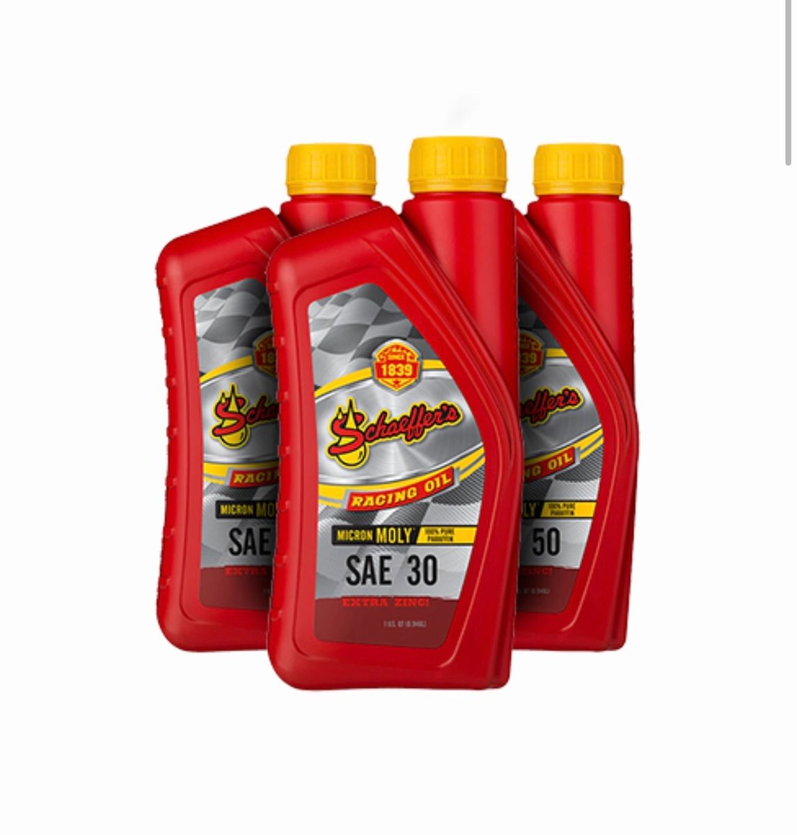 Schaeffer's SAE 40 Weight Micron Moly High-Zinc High Performance Motor ...