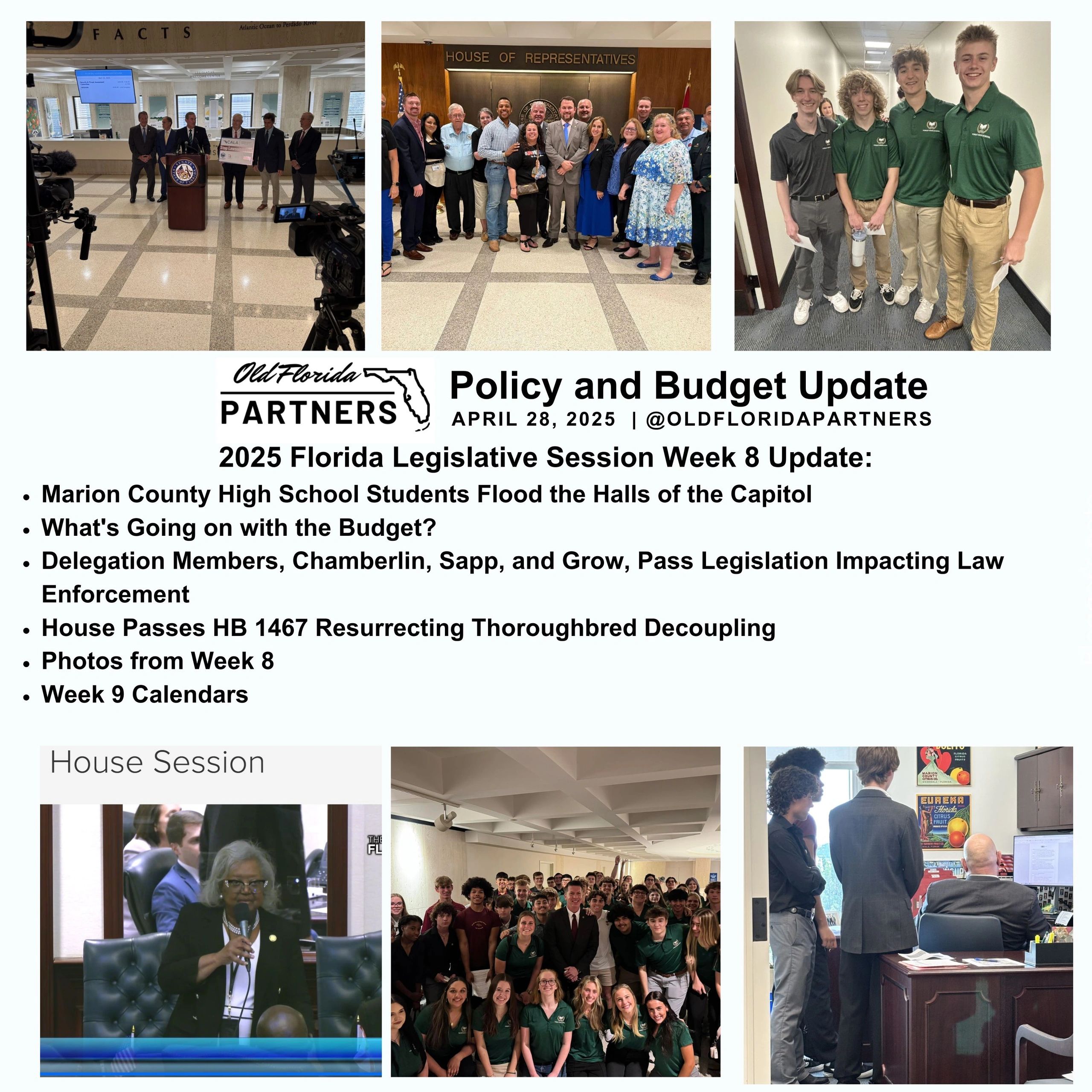 2025 Florida Legislative Session Week 8 Update