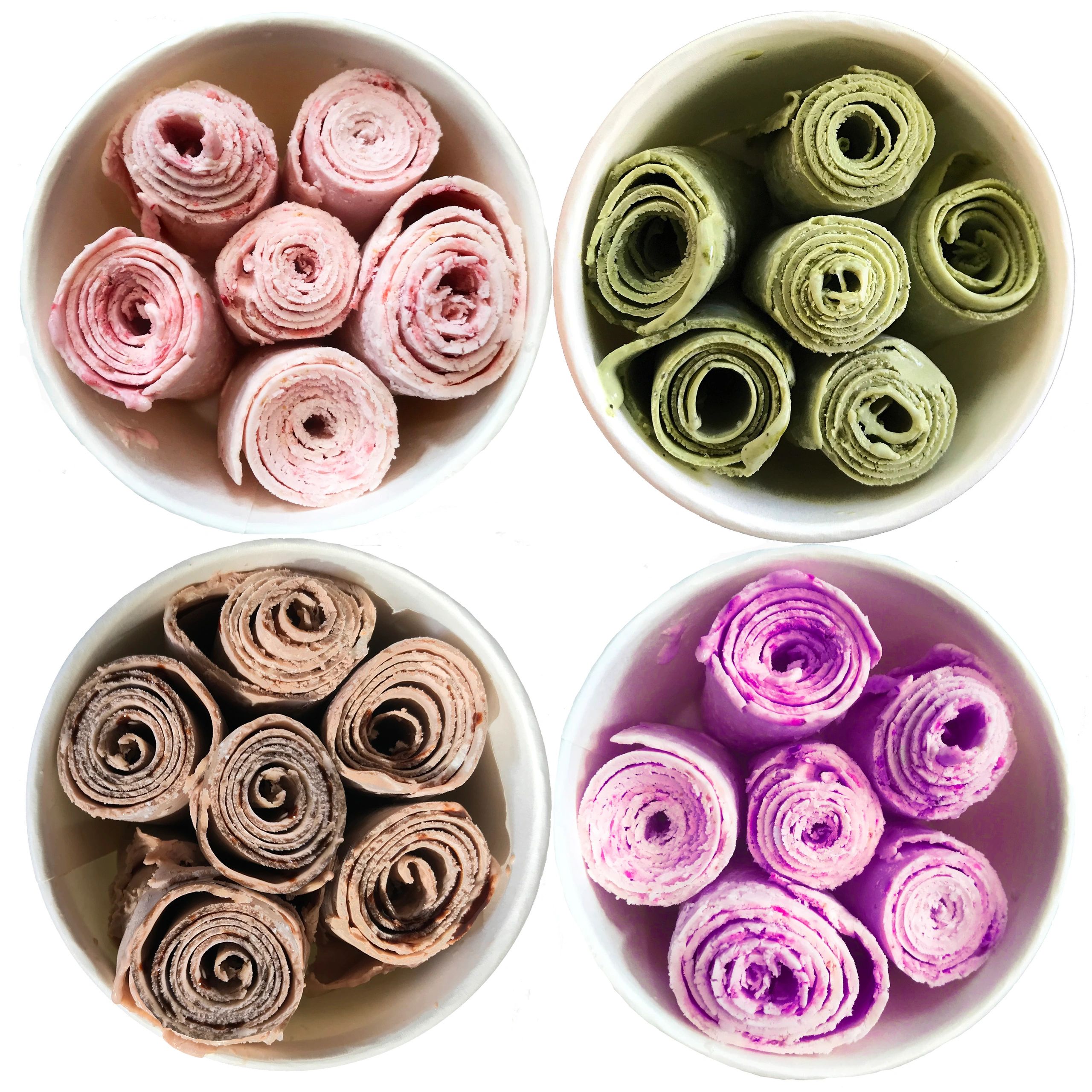 Ice Cream Rolls Hawaii - Ice Cream, Rolled Ice Cream