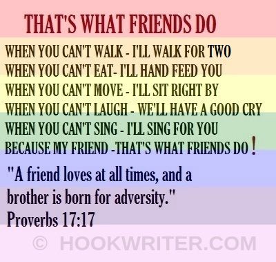 THAT'S WHAT FRIENDS DO