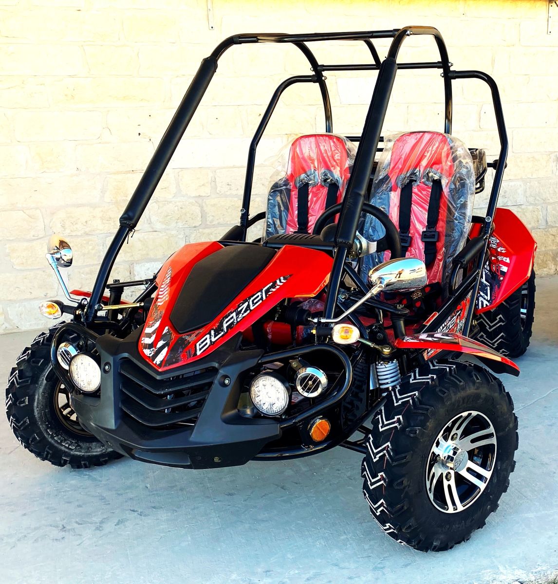 TrailMaster Blazer 200 XRX (Color: Red/Black)