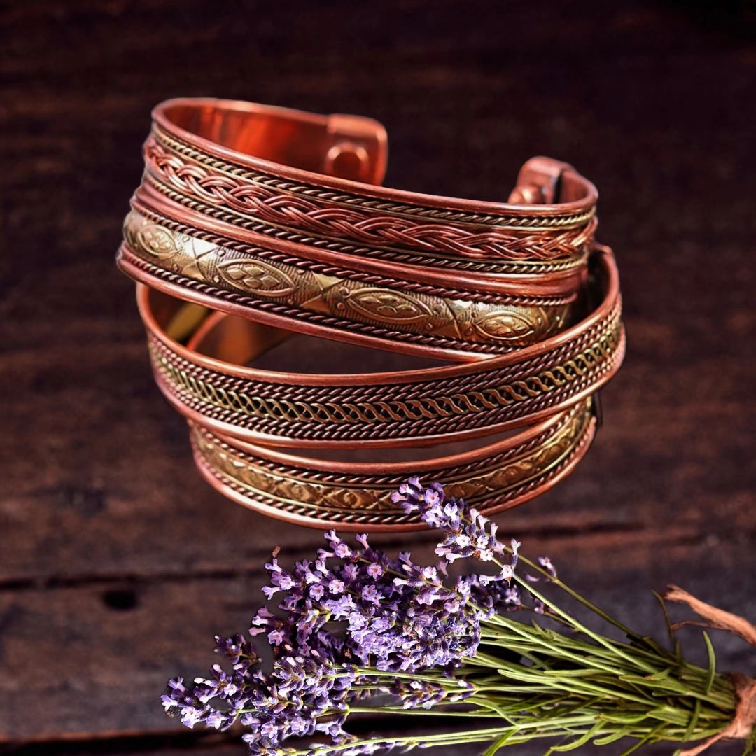 The Creation Copper Bracelet Set