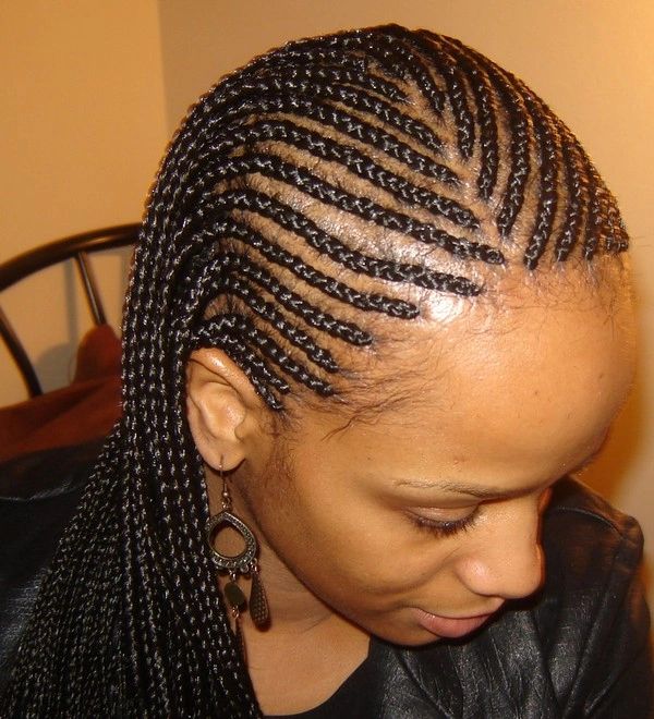 Basic Cornrows (With extensions)