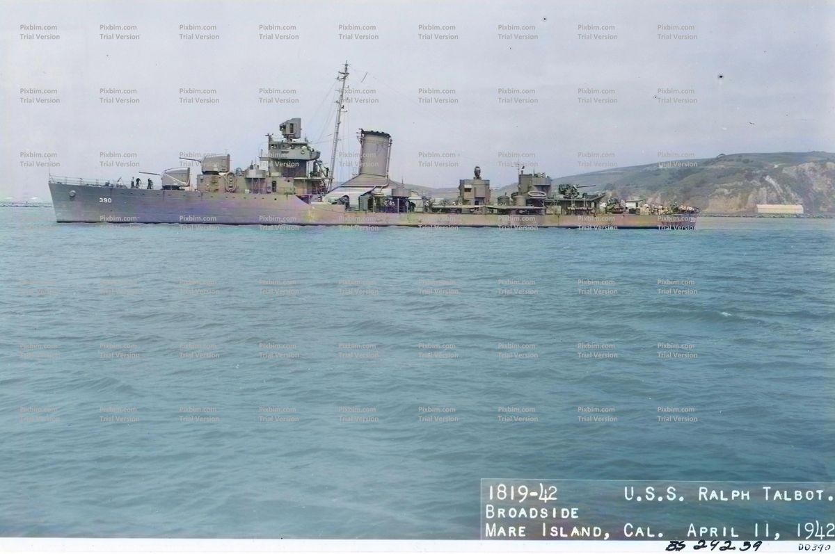 1/700 USS Ralph Talbot DD-390 Upgrade/Conversion