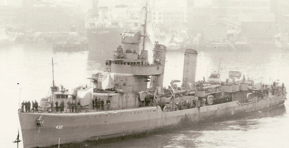 1/350 USS Kearny DD-432 10/41 Conversion set