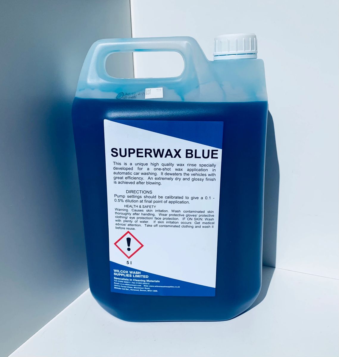 SUPERWAX BLUE 5L
