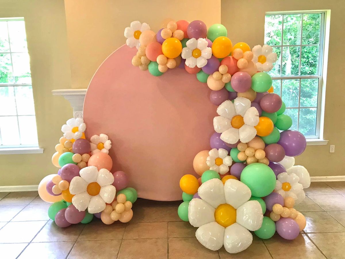 Flower Balloon Garland by the foot