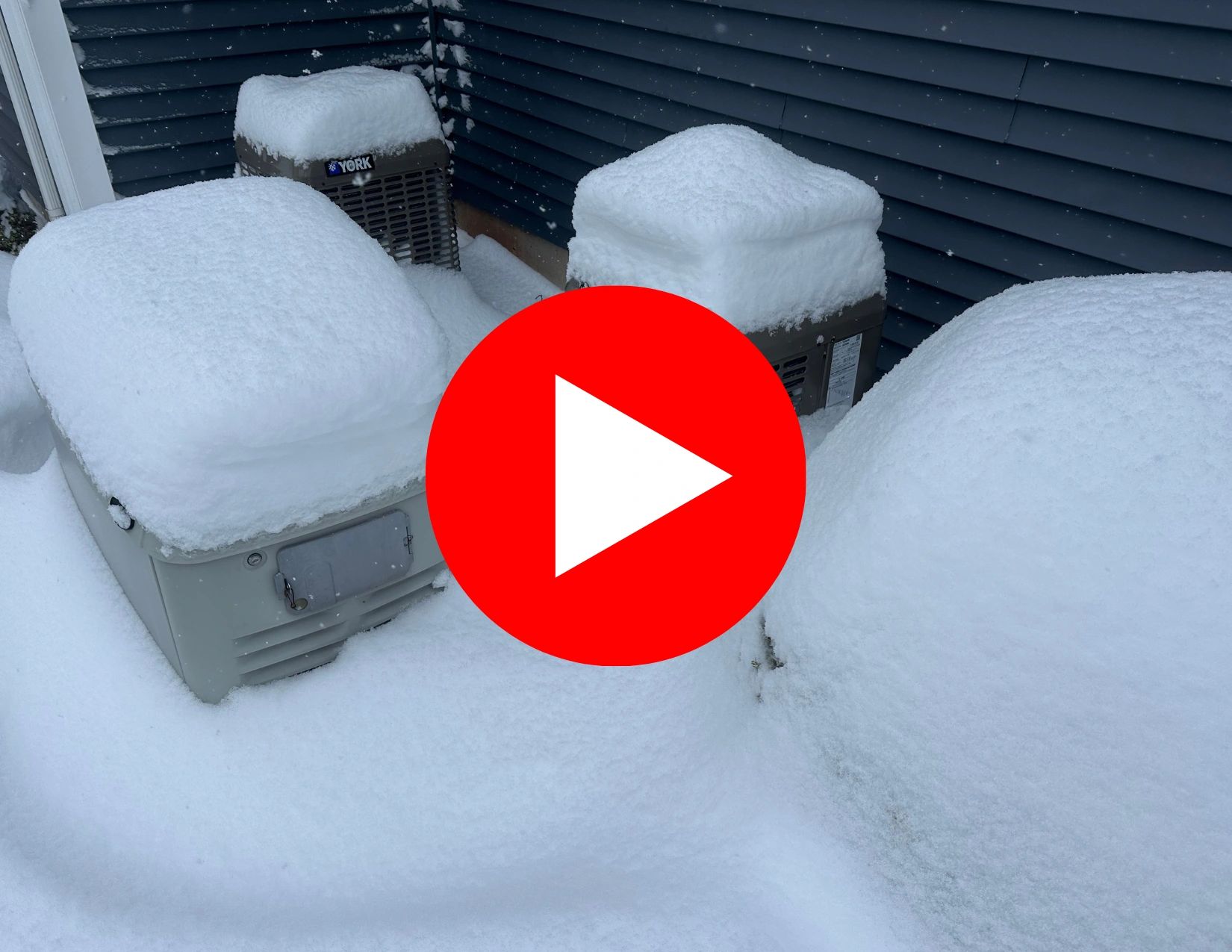 Dangers of Snow & Ice Buildup on HVAC Vents | Winter Home Safety