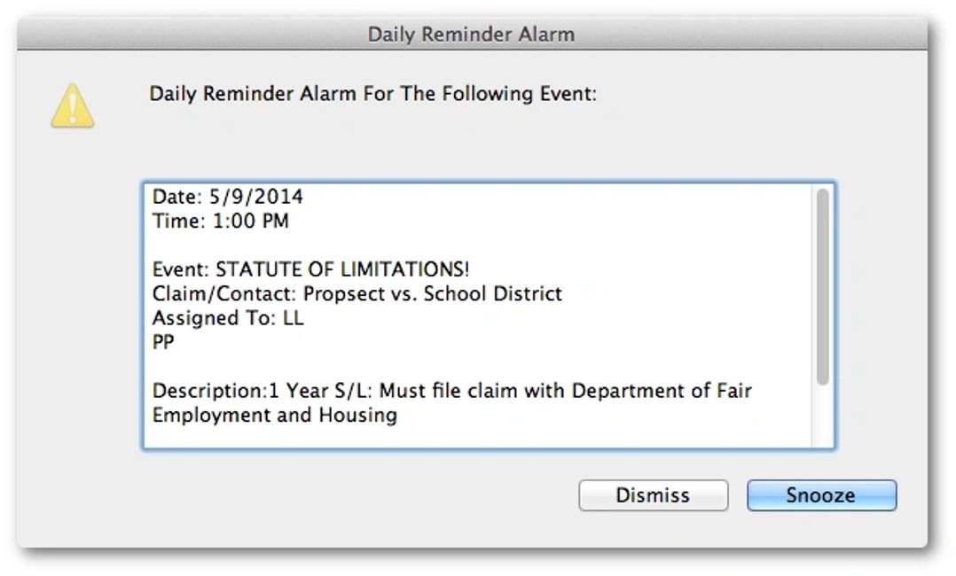 Pop-up Warnings | HiPerSoft Corporation