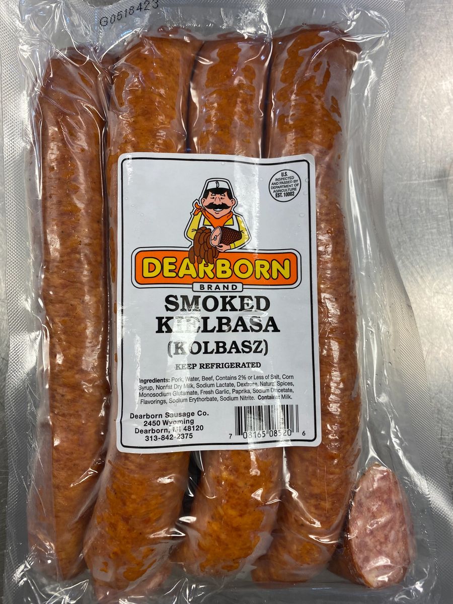Dearborn Smoked Kielbasa 5 lb bag