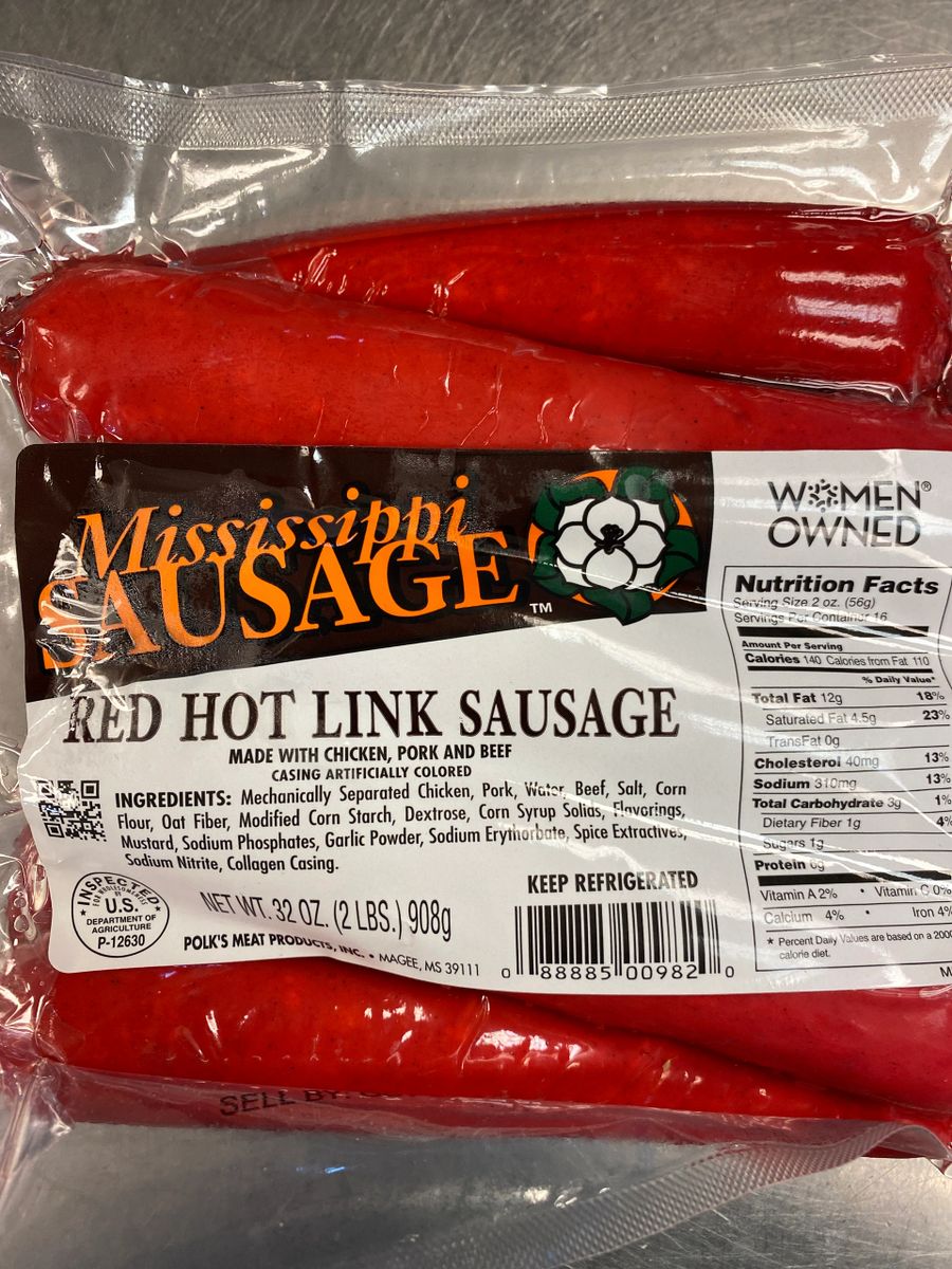 Mississippi Red Hot Link