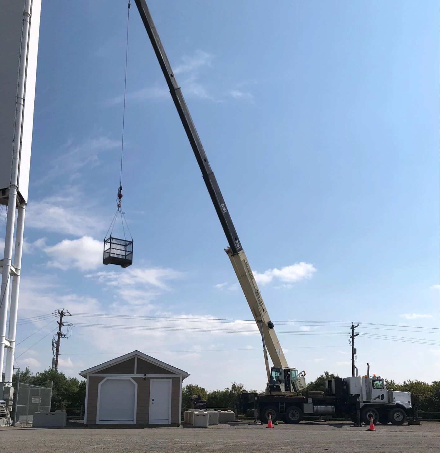 Professional Crane Service for Construction Projects